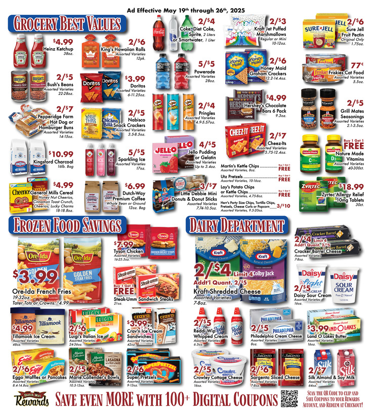 Print Weekly Specials | Dutch-Way Farm Market | Weekly Specials