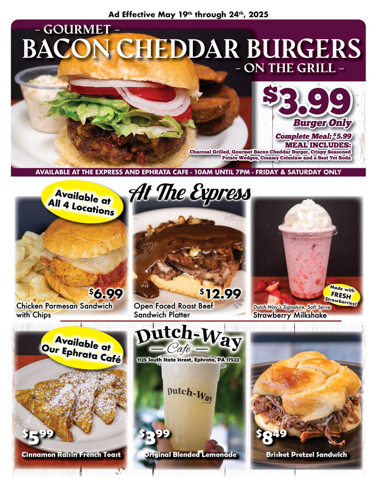 Print Weekly Specials | Dutch-Way Farm Market | Weekly Specials